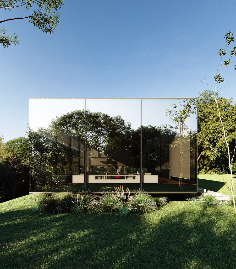 A Modern Home Design From Parallel Universe | Mirror House
