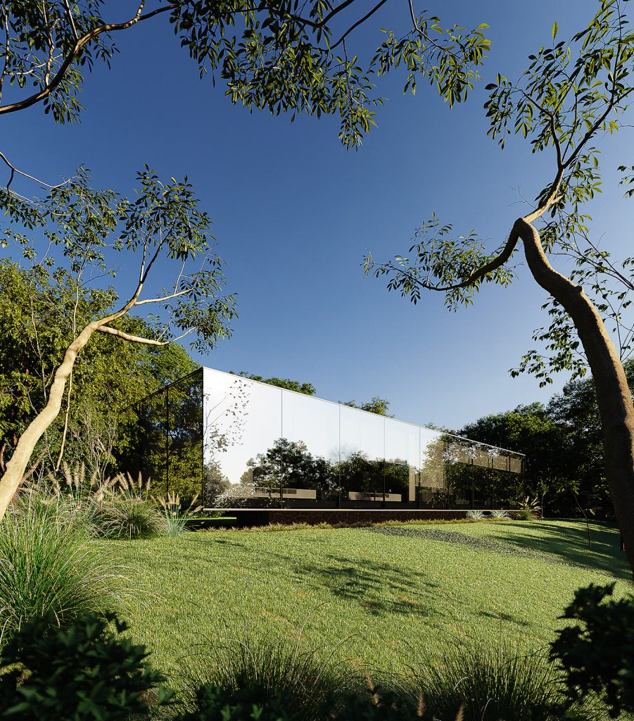 A Modern Home Design From Parallel Universe | Mirror House