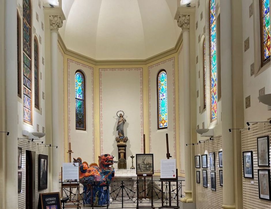 Sitges Presents the Exhibition of Discovering The Paintings of the Vinyet